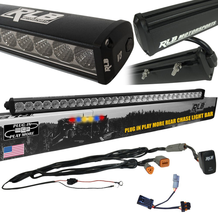RLB Motorsports: Premium Plug & Play LED Chase Lights & Whips for UTVs