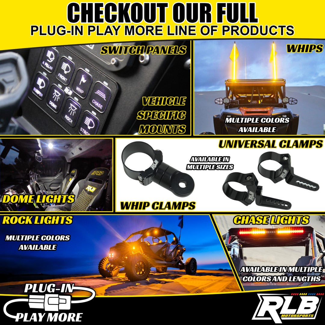 Dual 6" Chase Lights - Tecate Split RLB Motorports – RLB Motorsports