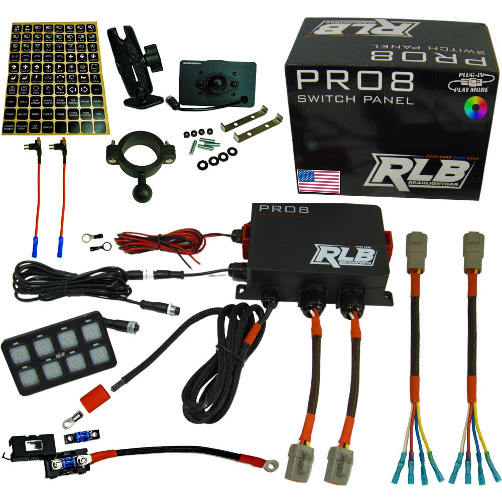 PRO8 Switch Panel – RLB Motorsports