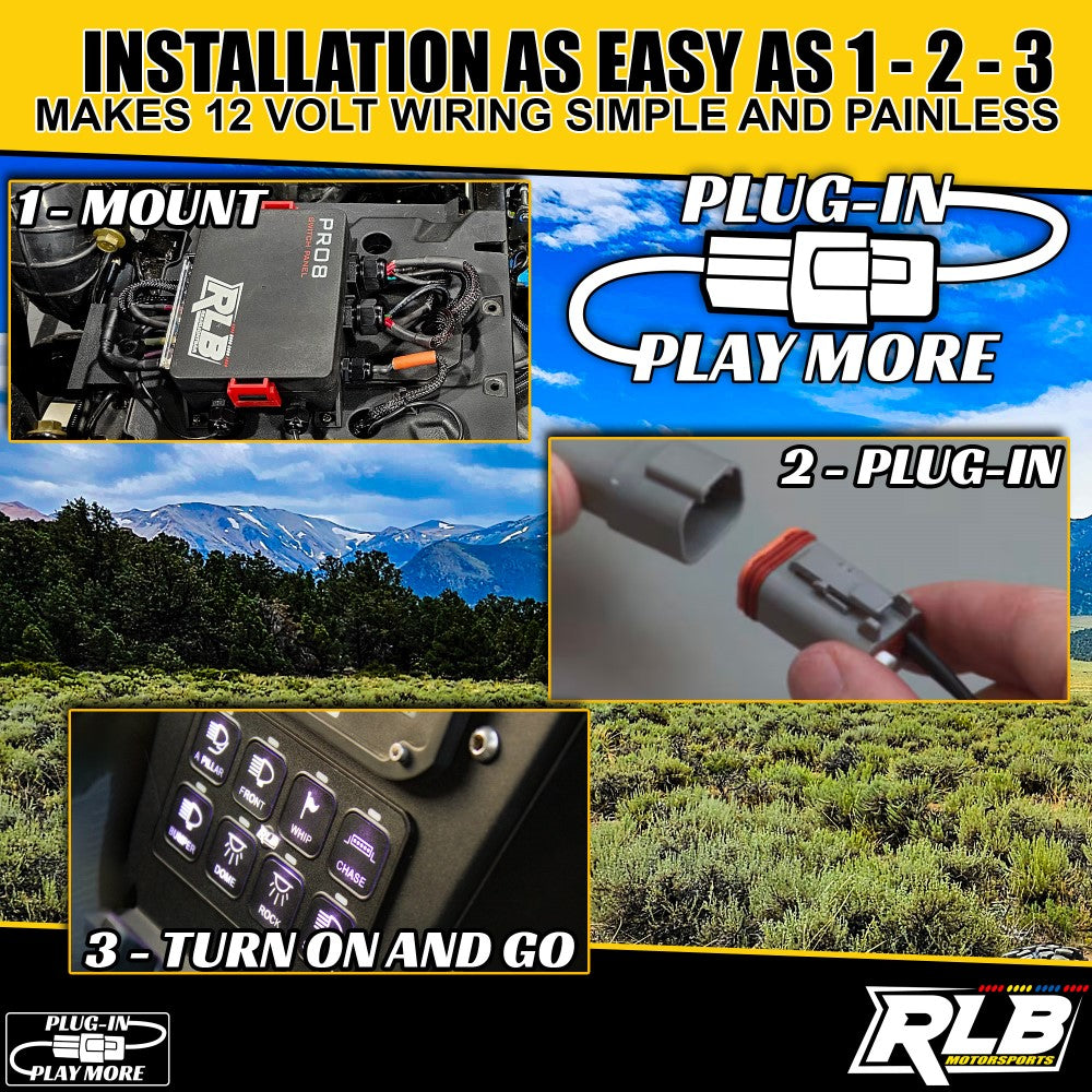 PRO8 Switch Panel – RLB Motorsports
